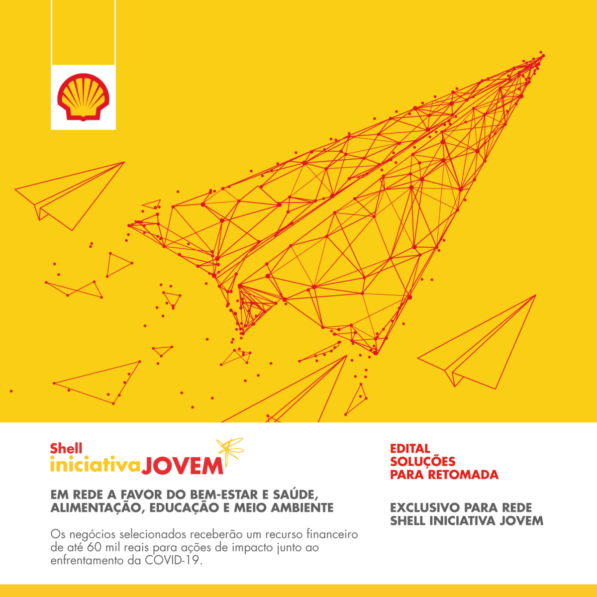 Edital Soluções para Retomada - Shell Iniciativa Jovem